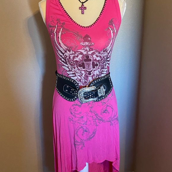 Vocal | Dresses | Vocal Pink And Black Dress | Poshmark